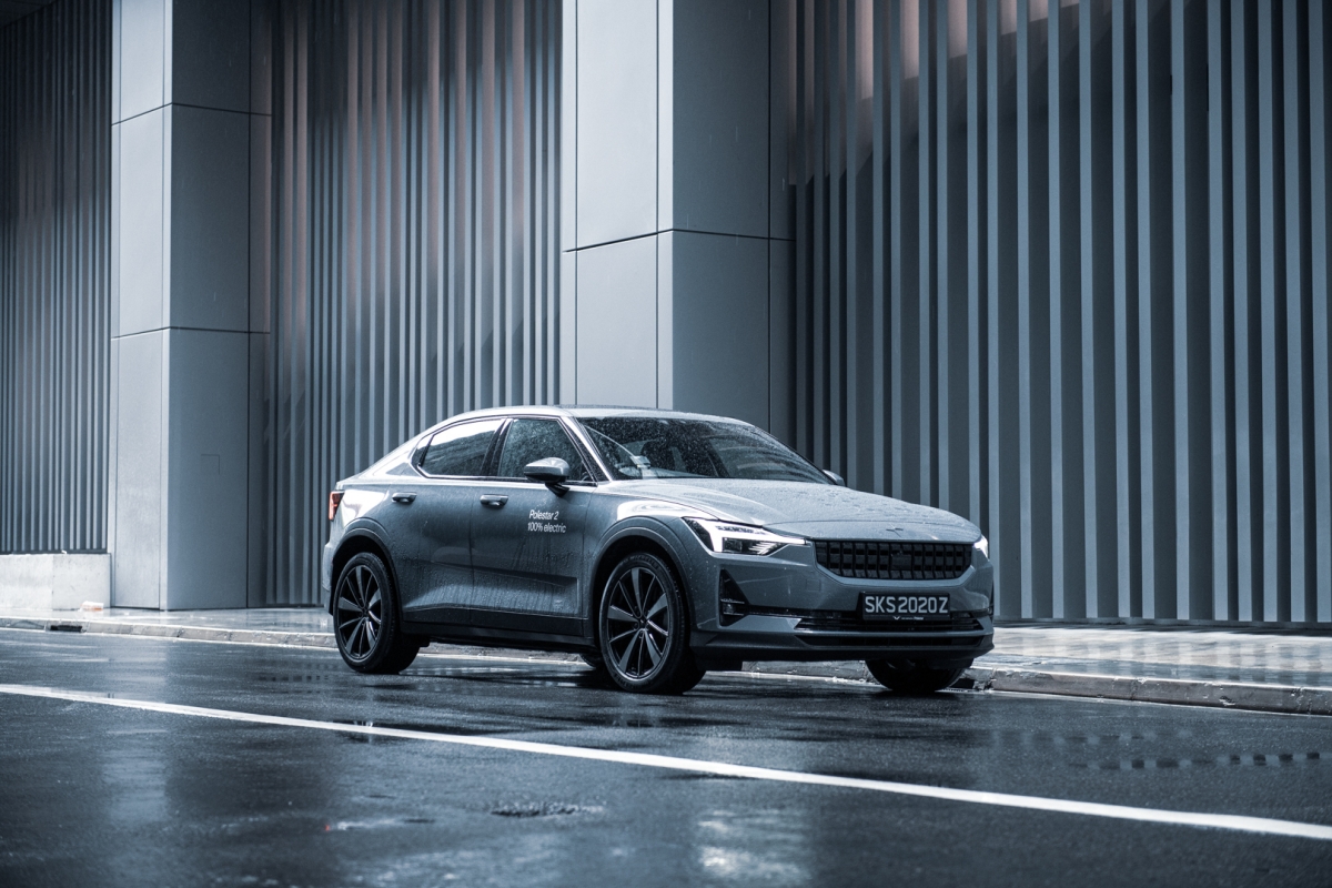 going places with the Polestar 2. - futr singapore