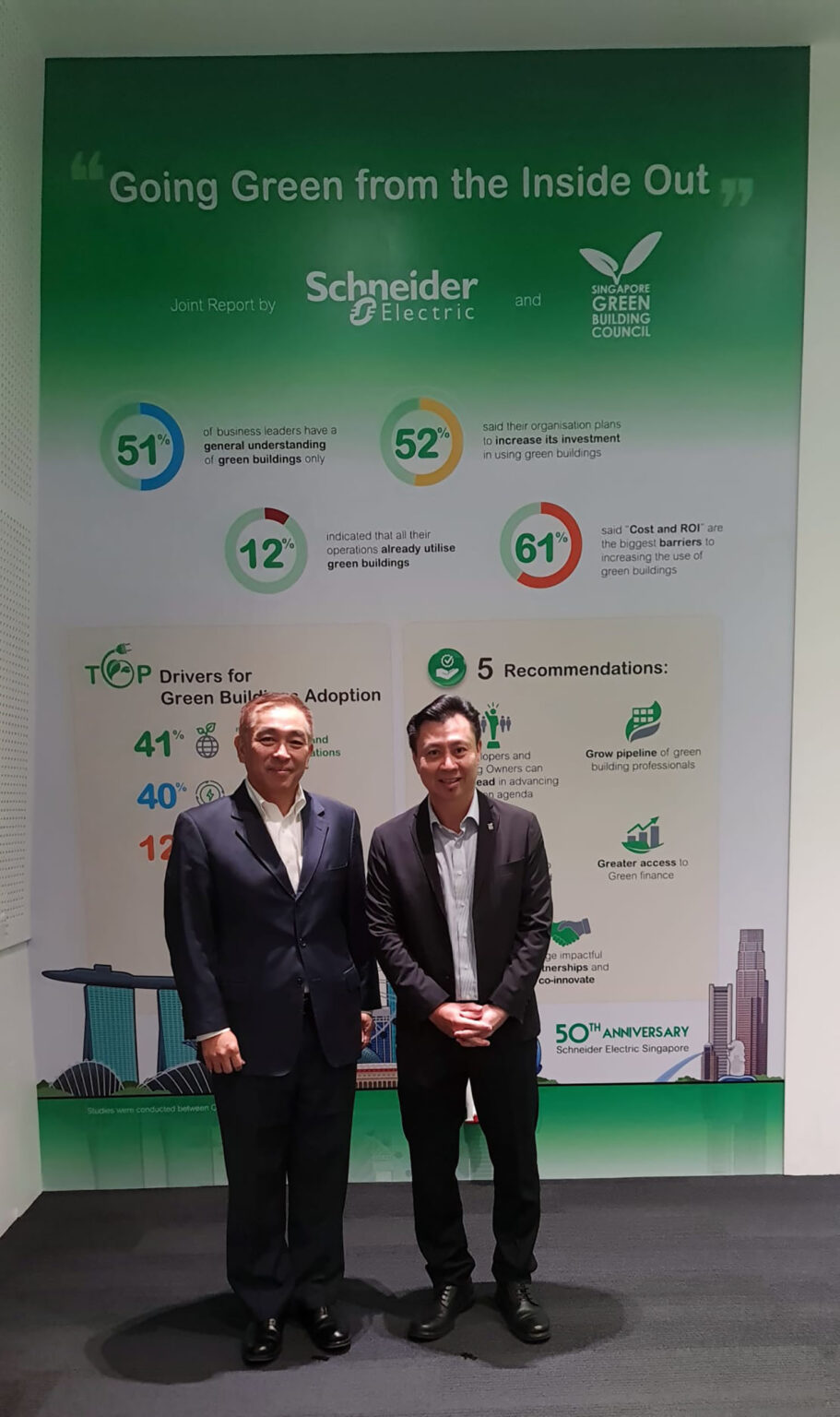 greater green building adoption with Schneider Electric and Singapore ...